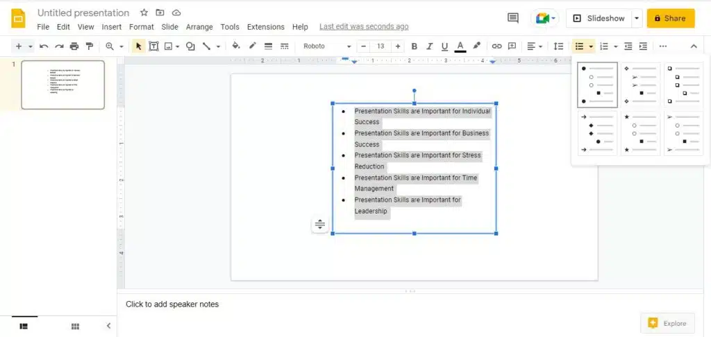 10 Easy Steps How To Add Bullets In Google Slides 2024