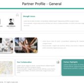 Animated Service Partner Profile PowerPoint Template
