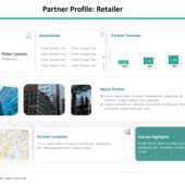 Animated Service Partner Profile PowerPoint Template
