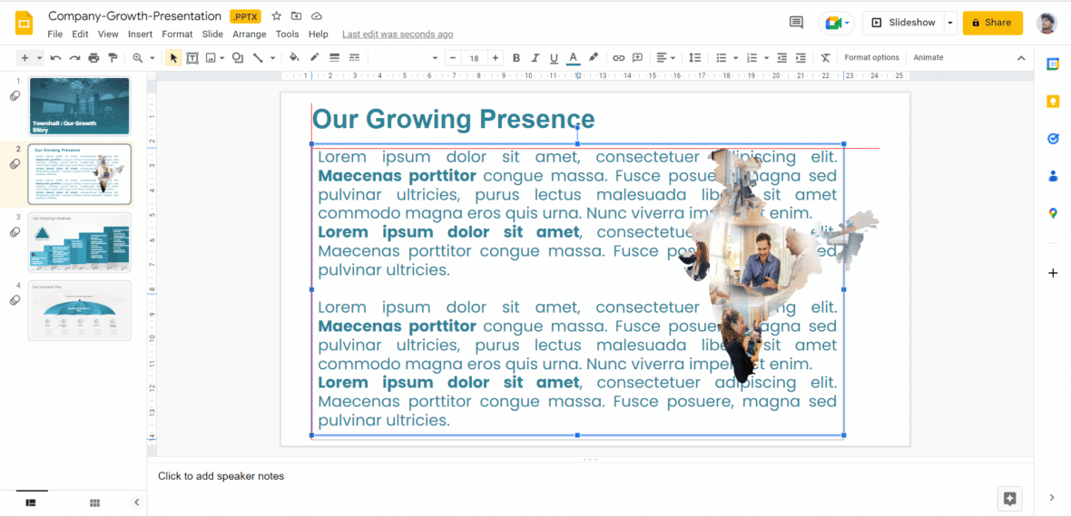 How to Wrap Text in Google Slides | Google Slides Tutorial