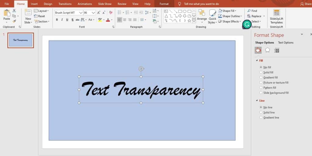 How to use transparency in PowerPoint | PowerPoint Tutorial