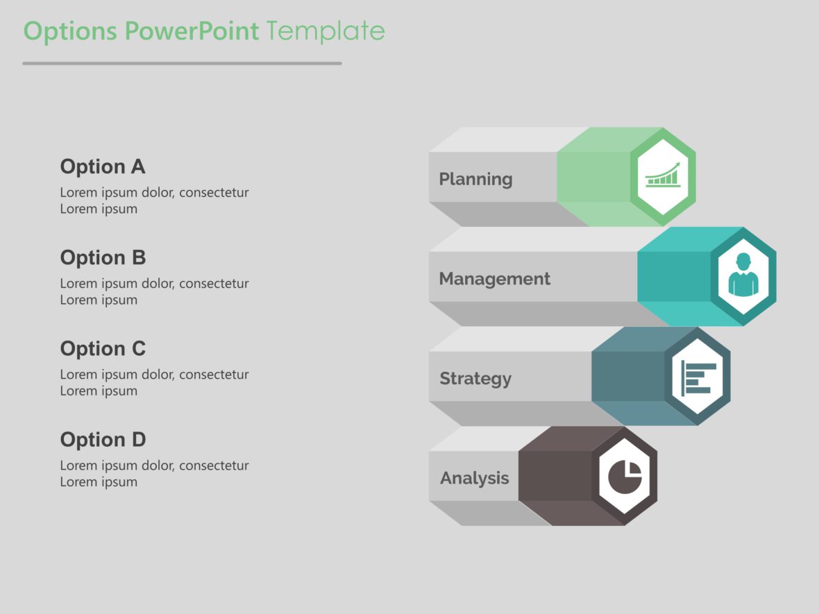 Editable Options PowerPoint Templates & Slides | SlideUpLift