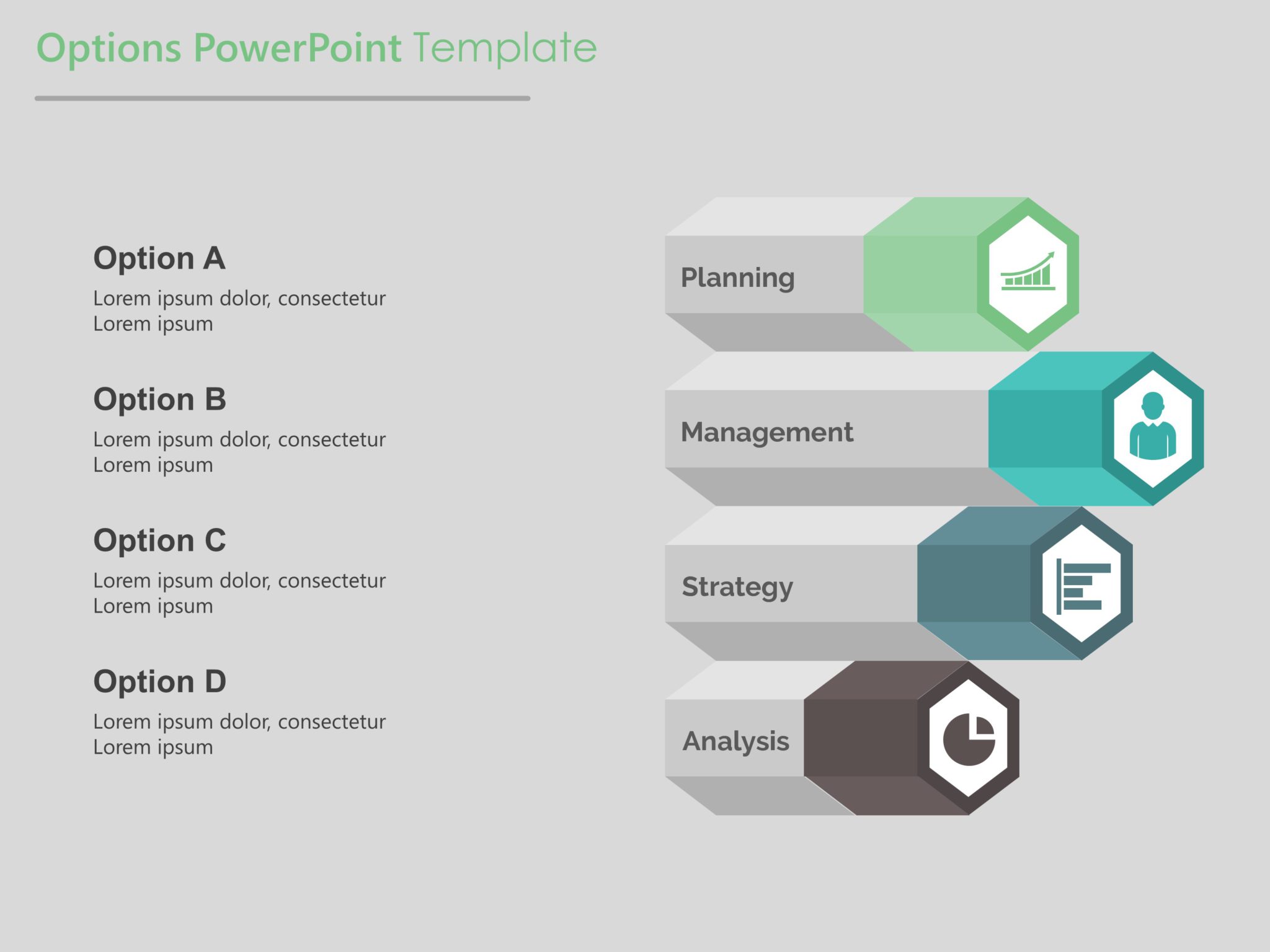 Editable Options PowerPoint Templates & Slides | SlideUpLift