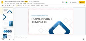 How to Add a Border in Google Slides | Google Slides Tutorial
