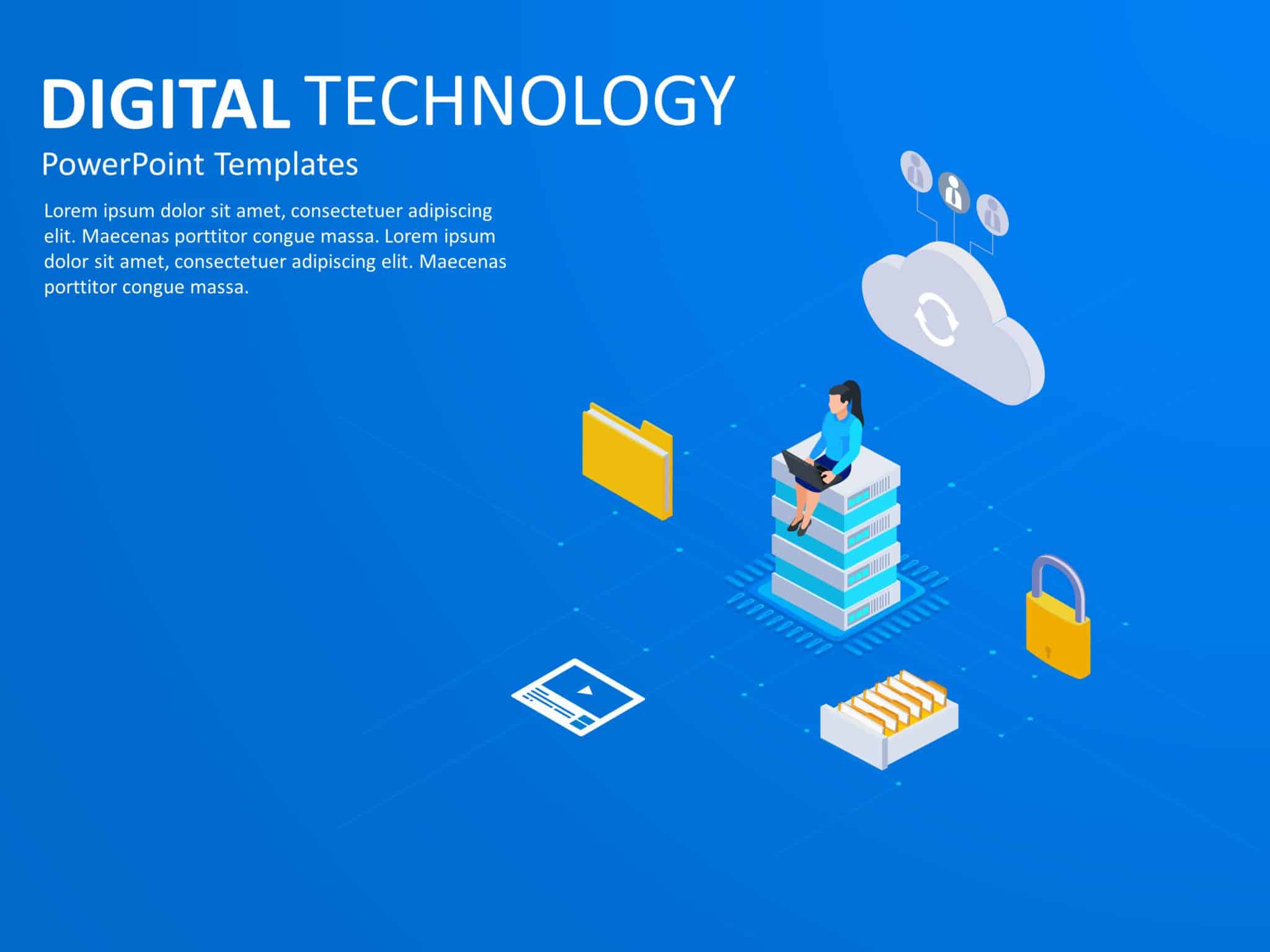 1176+ Free Editable Isometric Templates for PowerPoint | SlideUpLift