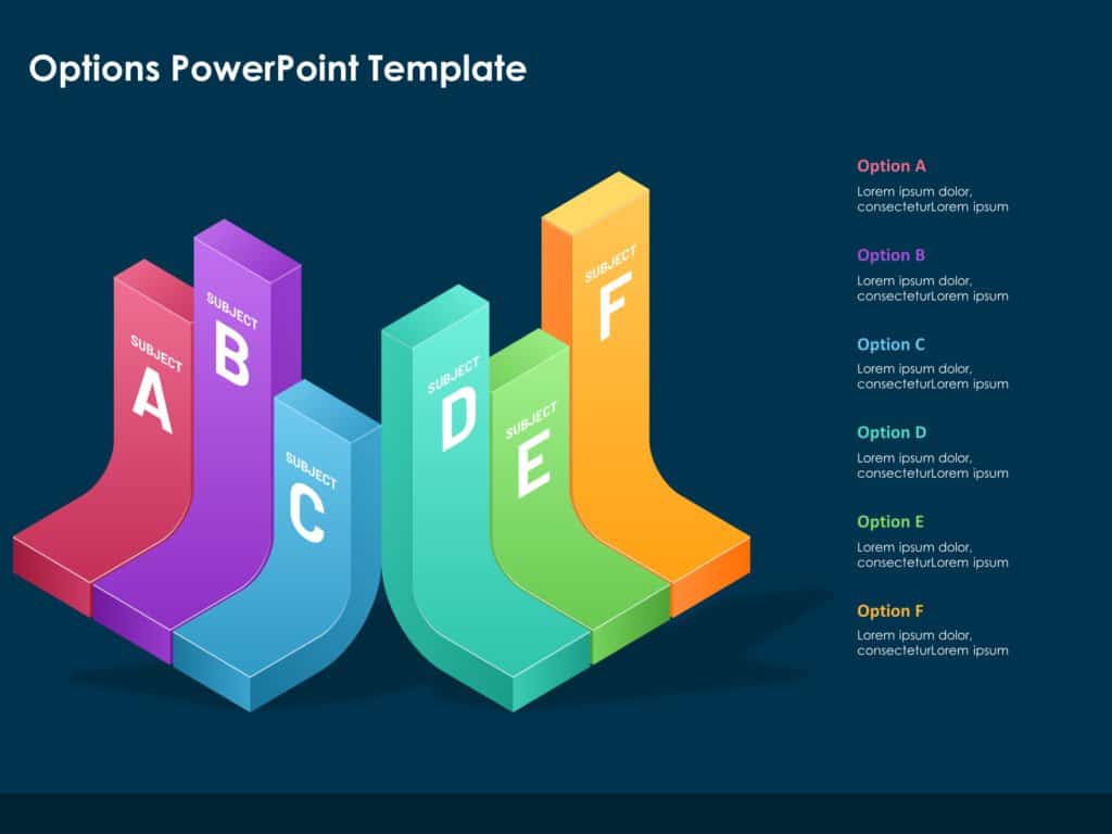 Options PowerPoint Template Options PowerPoint Template