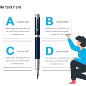 Ink Pen PowerPoint Template