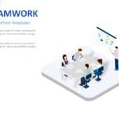 Training Isometric PowerPoint Template