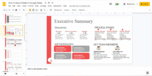 How to Save a Google Slide As An Image | Google Slides Tutorial