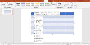 How To Make A Table In PowerPoint | #powerpointdesigners - purshoLOGY