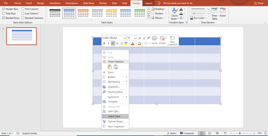 How To Make A Table In PowerPoint | PowerPoint Tutorial