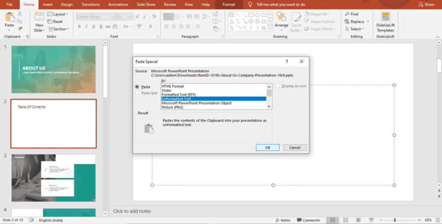 How to make a table of contents in PowerPoint? | #powerpointdesigners ...