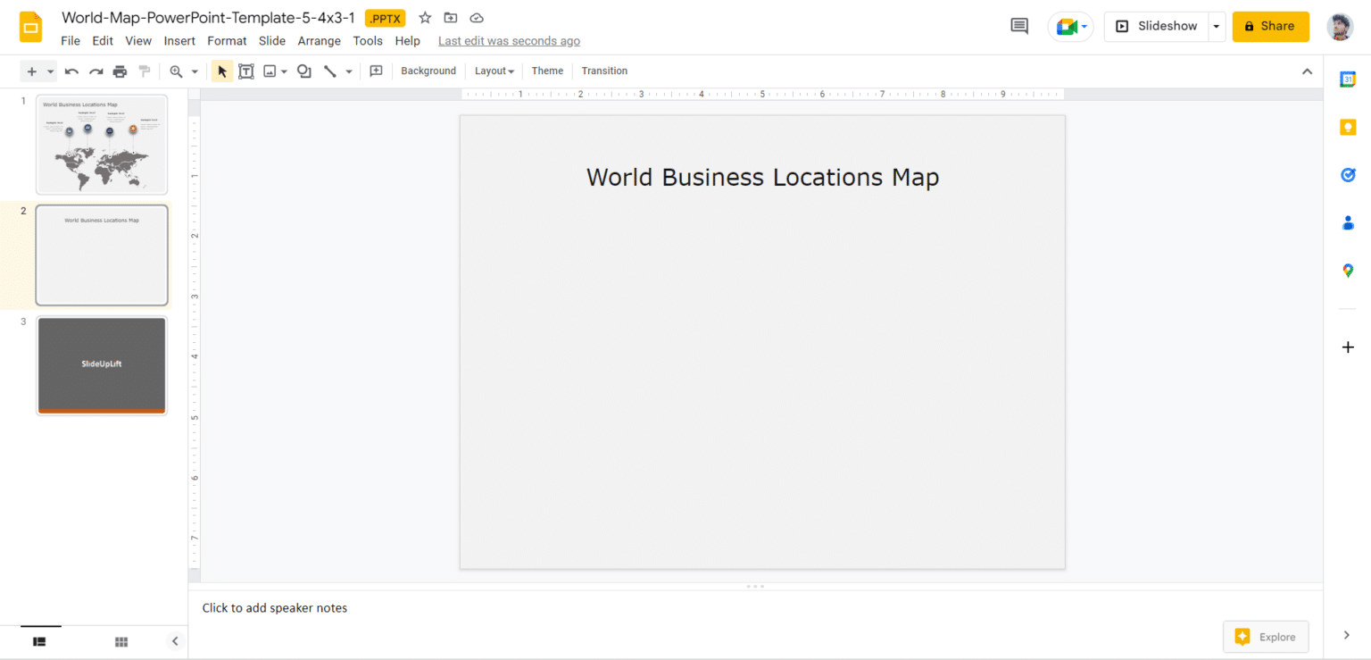How To Add And Edit Maps In Google Slides? | Google Slides Tutorial