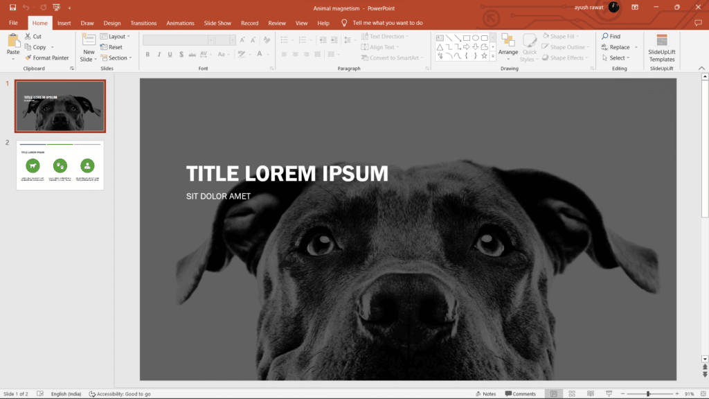How To Create A Captivating Title Slide For Presentation?