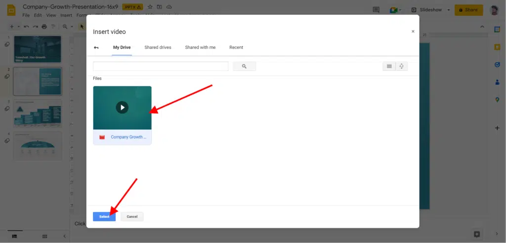 How to Add a Video to Google Slides? | Google Slides Tutorial