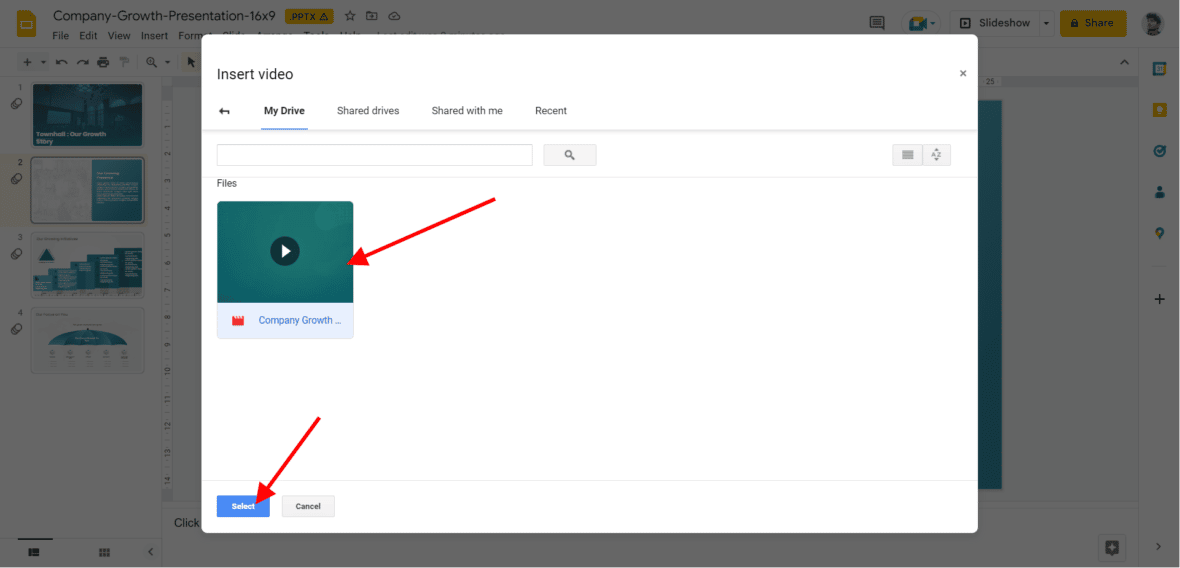 How to Add a Video to Google Slides? | Google Slides Tutorial