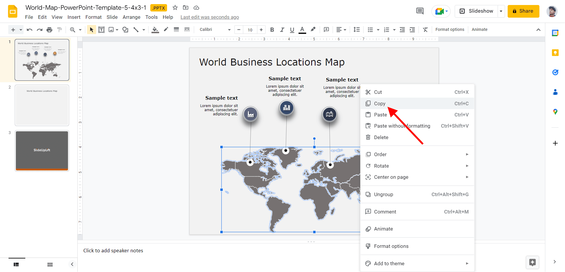 How To Add And Edit Maps In Google Slides Google Slides Tutorial