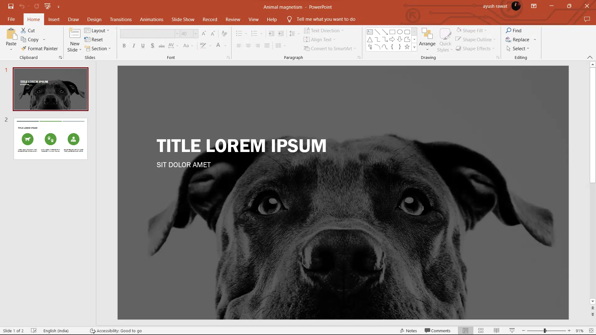 How To Create A Captivating Title Slide For Presentation?