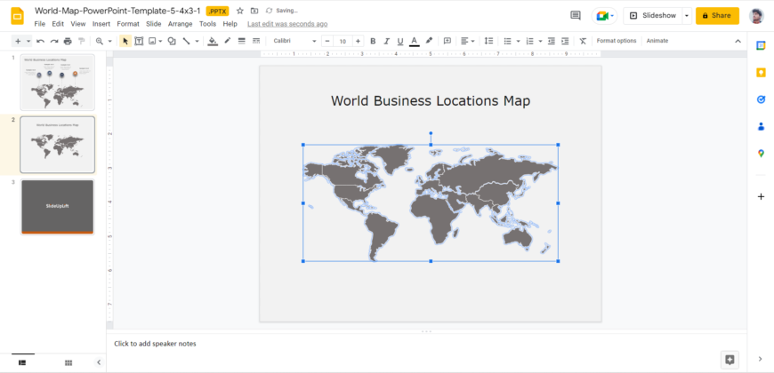 How To Add And Edit Maps In Google Slides? | Google Slides Tutorial