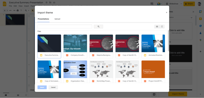 How to Import Google Slides Themes? | Google Slides Tutorial