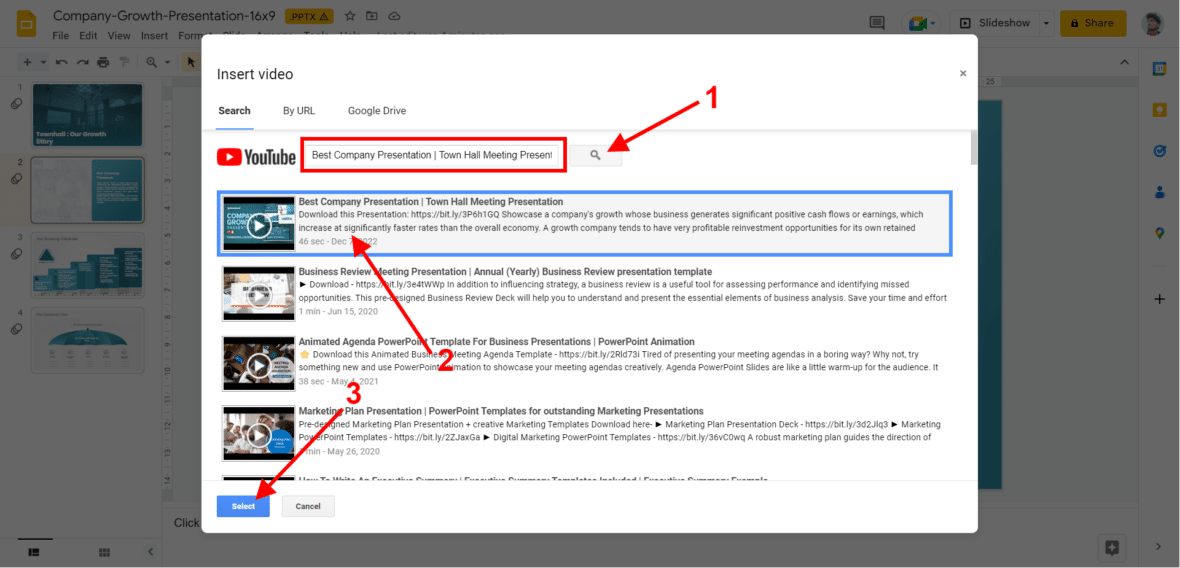 How to Add a Video to Google Slides? | Google Slides Tutorial