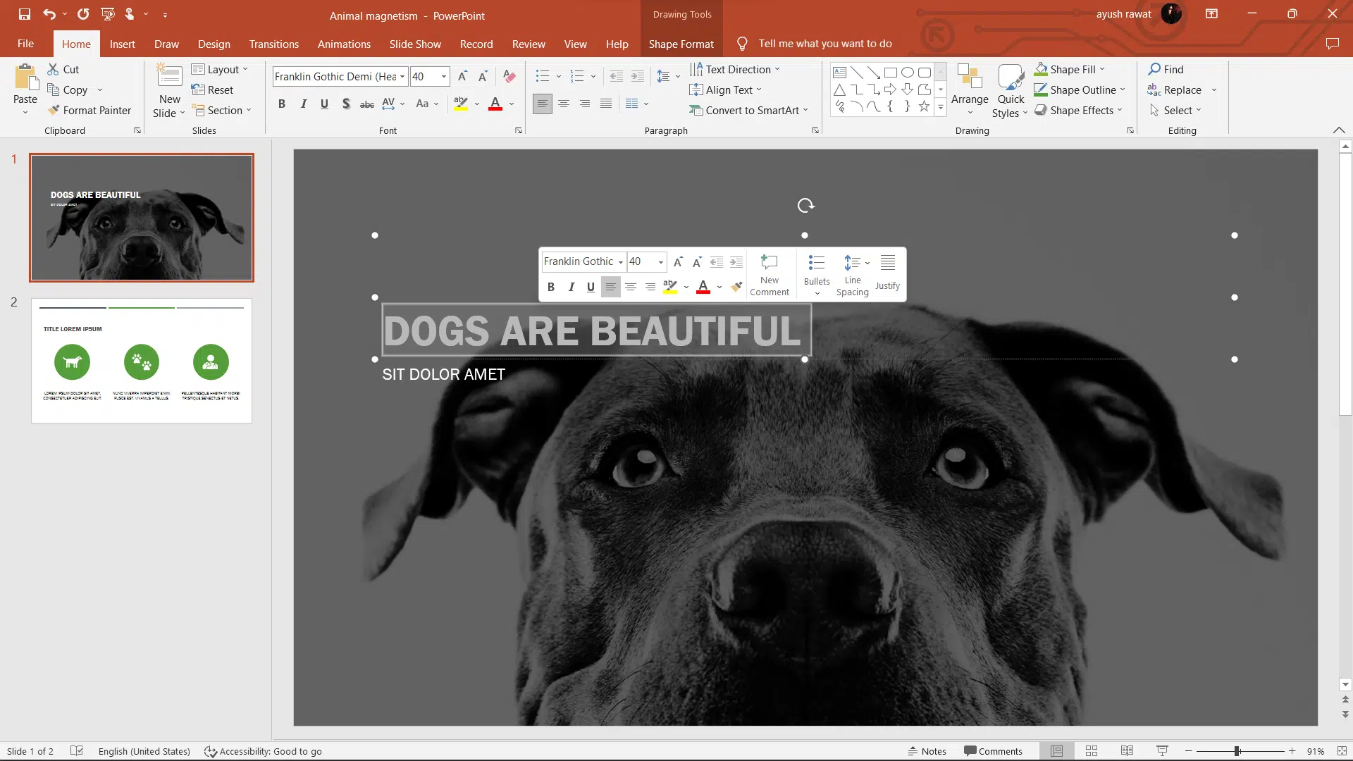 How To Create A Captivating Title Slide For Presentation