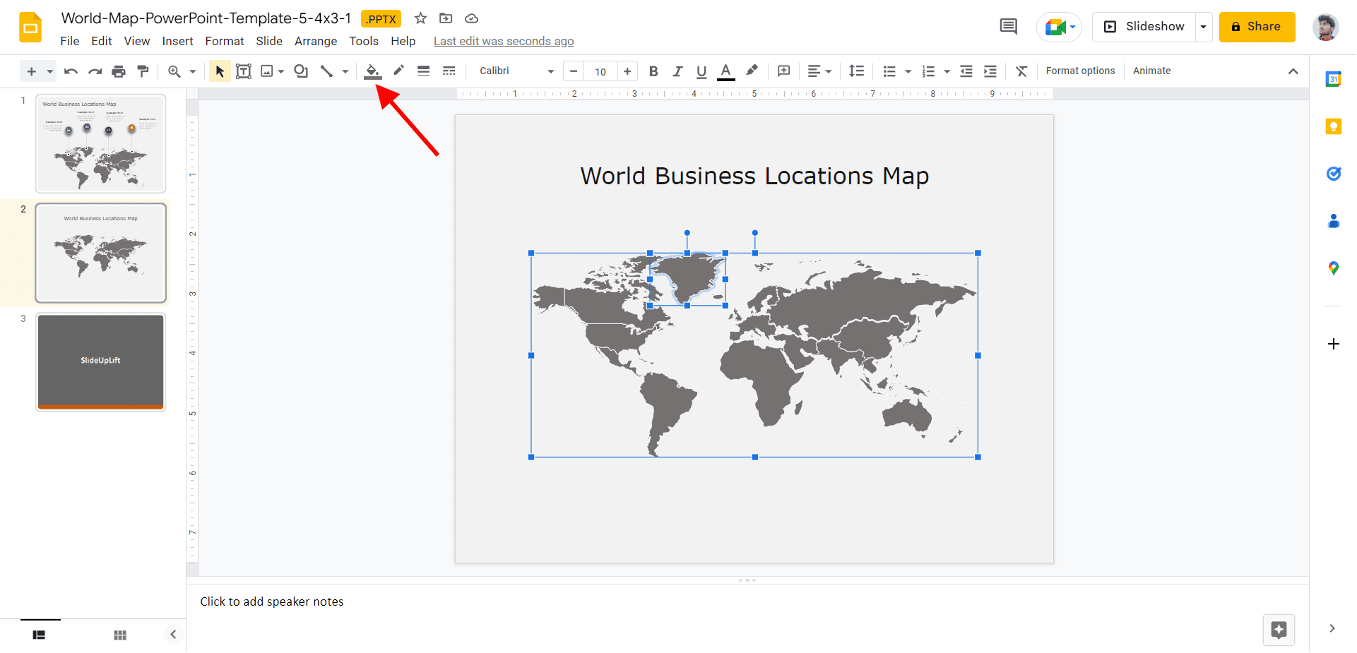 How To Add And Edit Maps In Google Slides? | Google Slides Tutorial