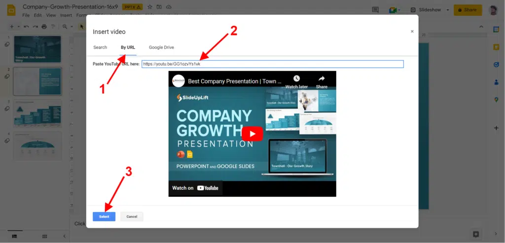 How to Add a Video to Google Slides? | Google Slides Tutorial