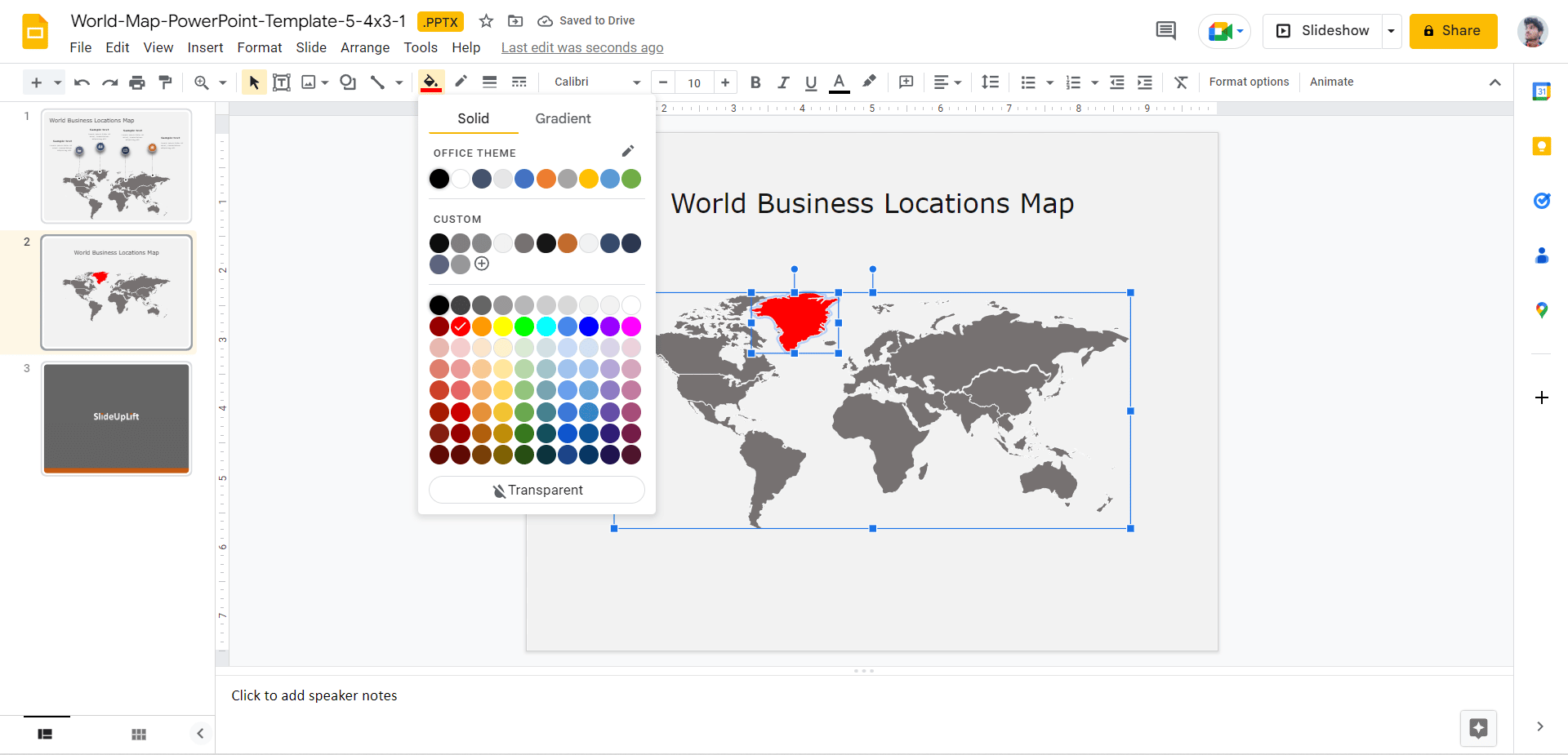 How To Add And Edit Maps In Google Slides? | Google Slides Tutorial