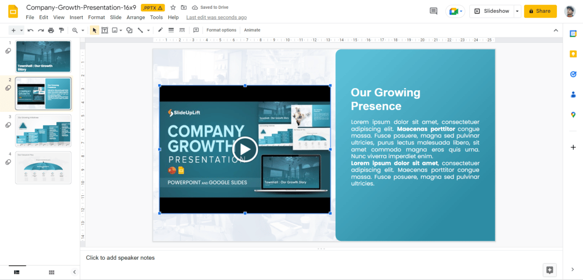 How to Add a Video to Google Slides? | Google Slides Tutorial