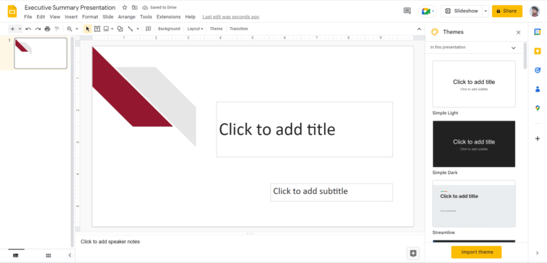 How to Import Google Slides Themes? | Google Slides Tutorial