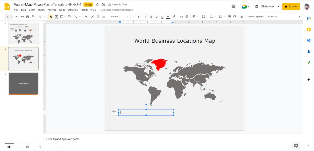 How To Add And Edit Maps In Google Slides Google Slides Tutorial