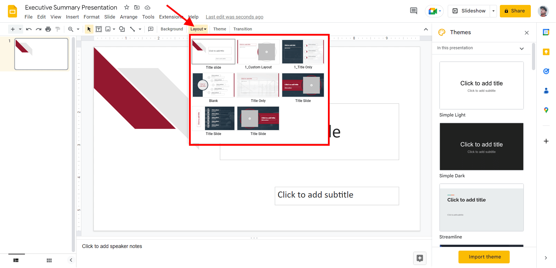 How to Import Google Slides Themes? | Google Slides Tutorial
