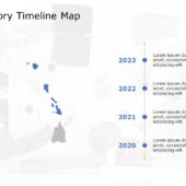Hawaii Map 7 PowerPoint Template