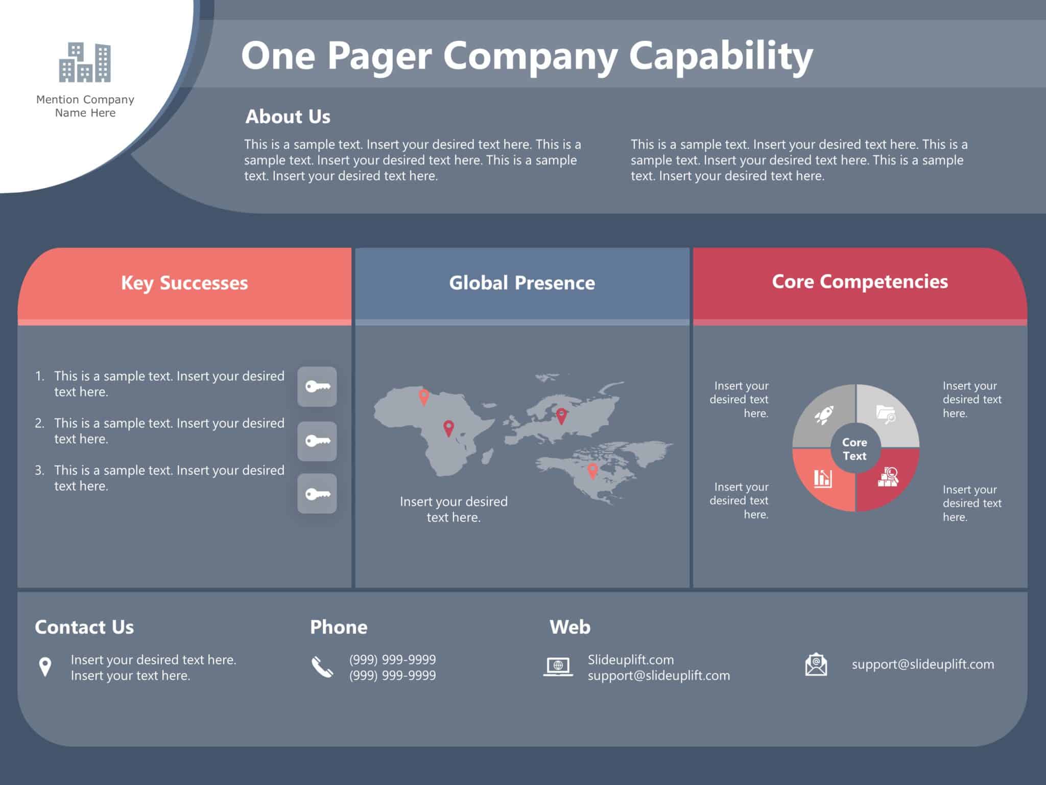 One Page Fact Sheet Slides & PPT Templates | SlideUpLift