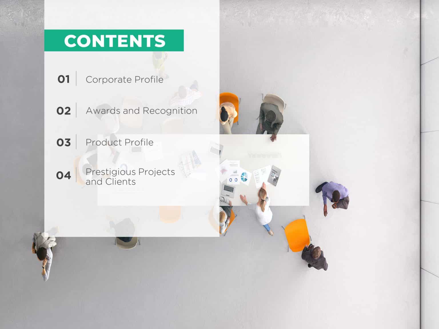 Table Of Contents PowerPoint Template Collection And Slides