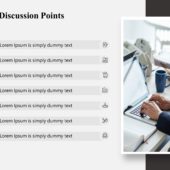 Animated Agenda Topics PowerPoint Template