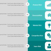 Animated Business Risk Factors PowerPoint Template