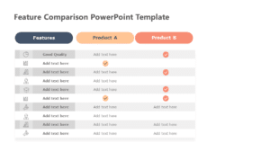 PowerPoint Comparison Slide And Comparison Table Templates