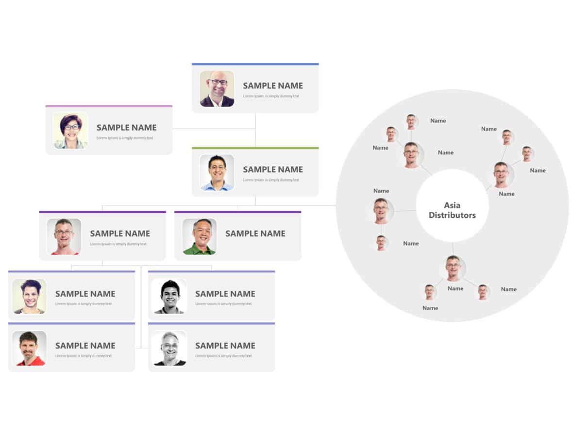 Organizational Chart Templates For PowerPoint And Google Slides
