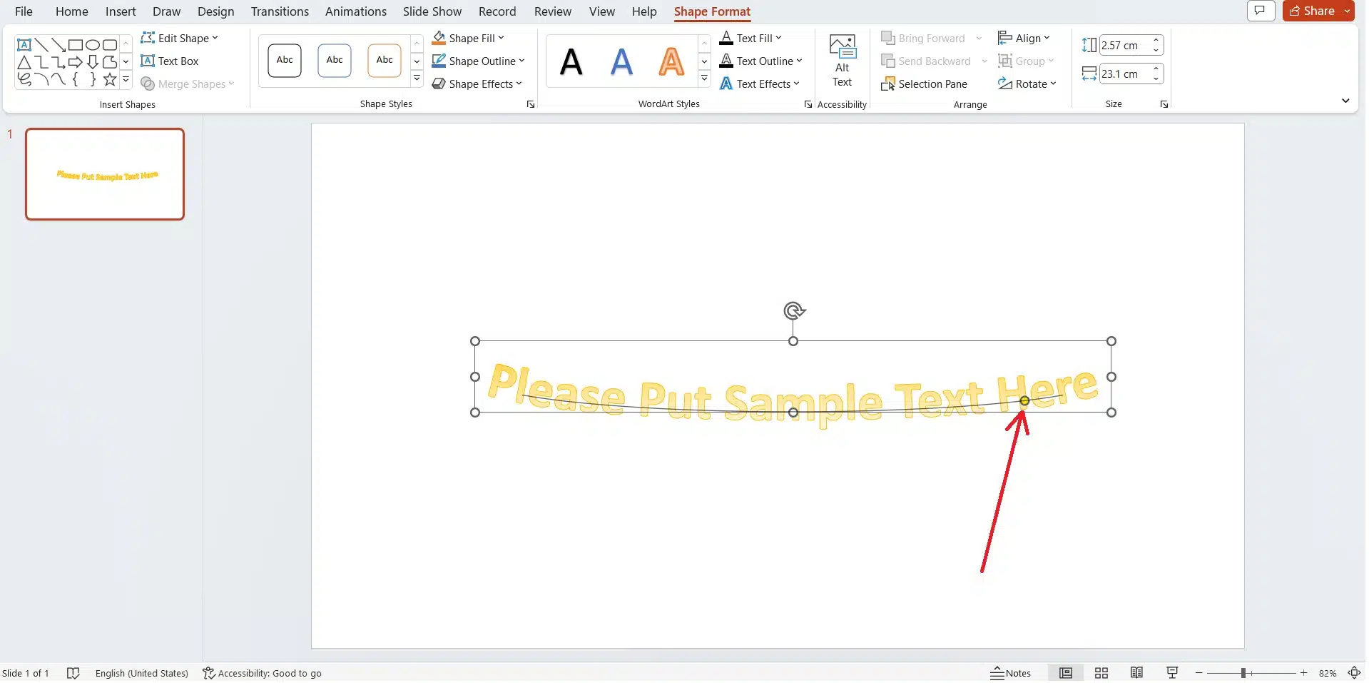How To Curve Text In PowerPoint PowerPoint Tutorial