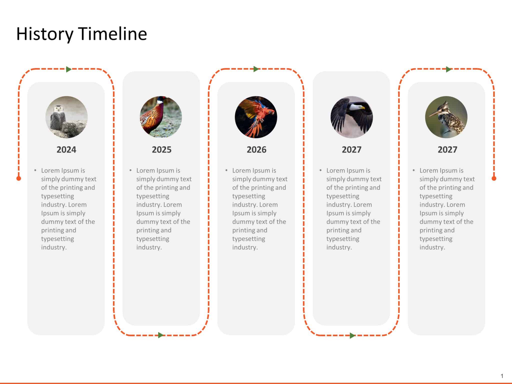 Editable History Timeline Templates For PowerPoint | SlideUpLift