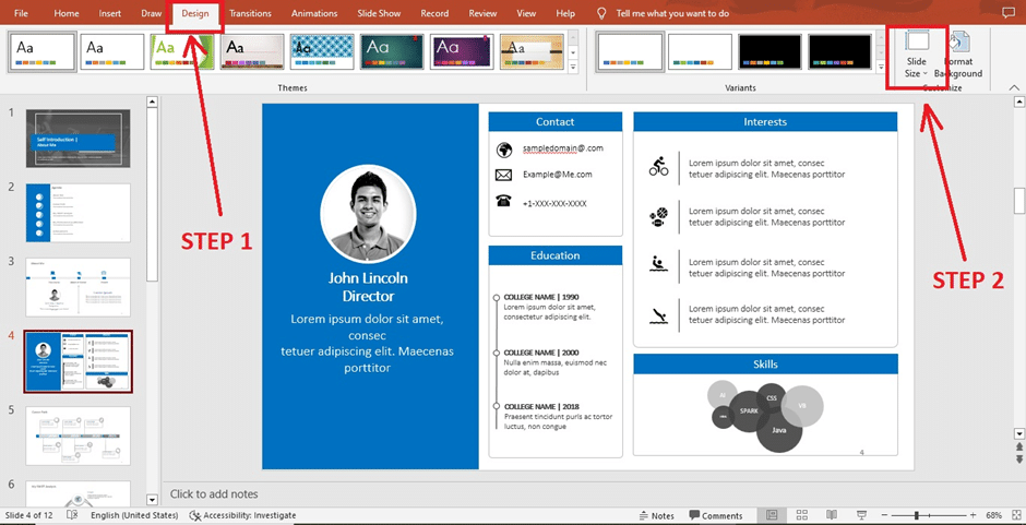 How To Add Slide Numbers To PowerPoint