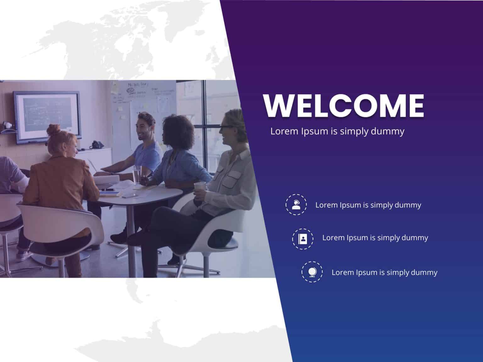 1342+ Editable Welcome Slides For Presentations