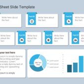 One Page Fact Sheet 02 PowerPoint Template
