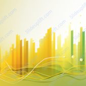 Green Yellow Graph Background Image