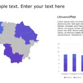 Lithuania Map PowerPoint Template 9