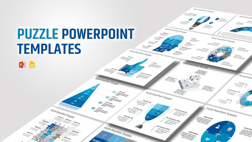 PowerPoint Puzzle Templates for Visual Storytelling