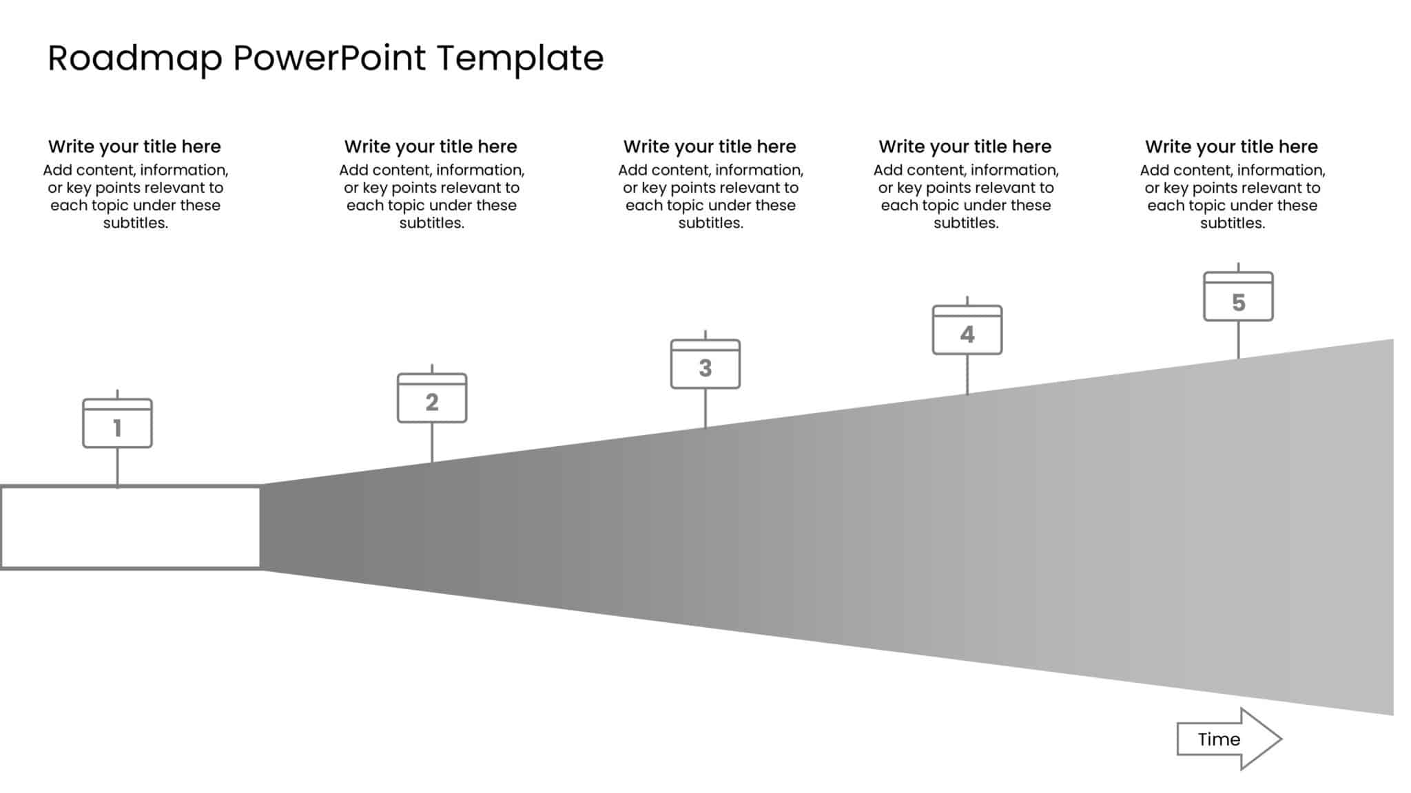 Premium & Free Roadmap Slide Templates For PowerPoint