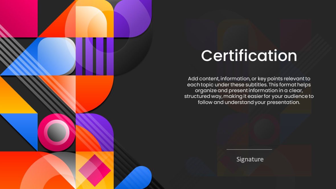Certificate PowerPoint templates: Reward, Recognize, Rejoice